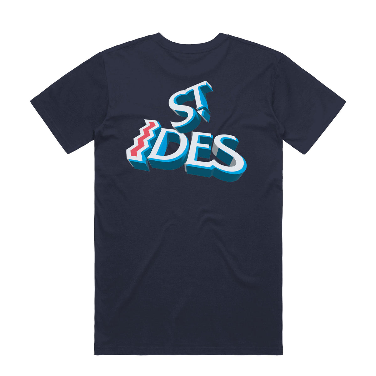 3D Tee - Navy – ST IDES